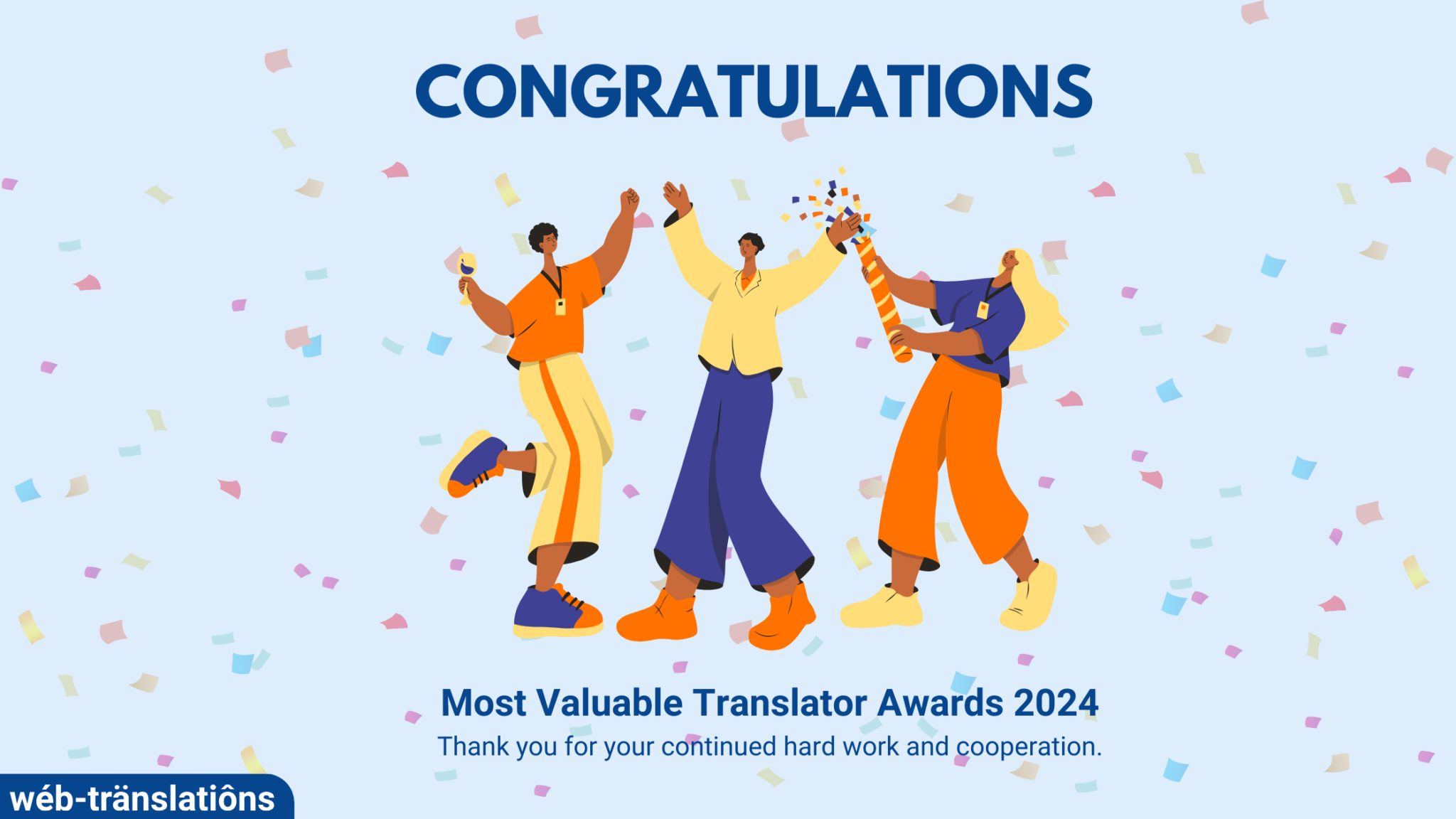 Most Valuable Translator Awards 2024 - Web-Translations